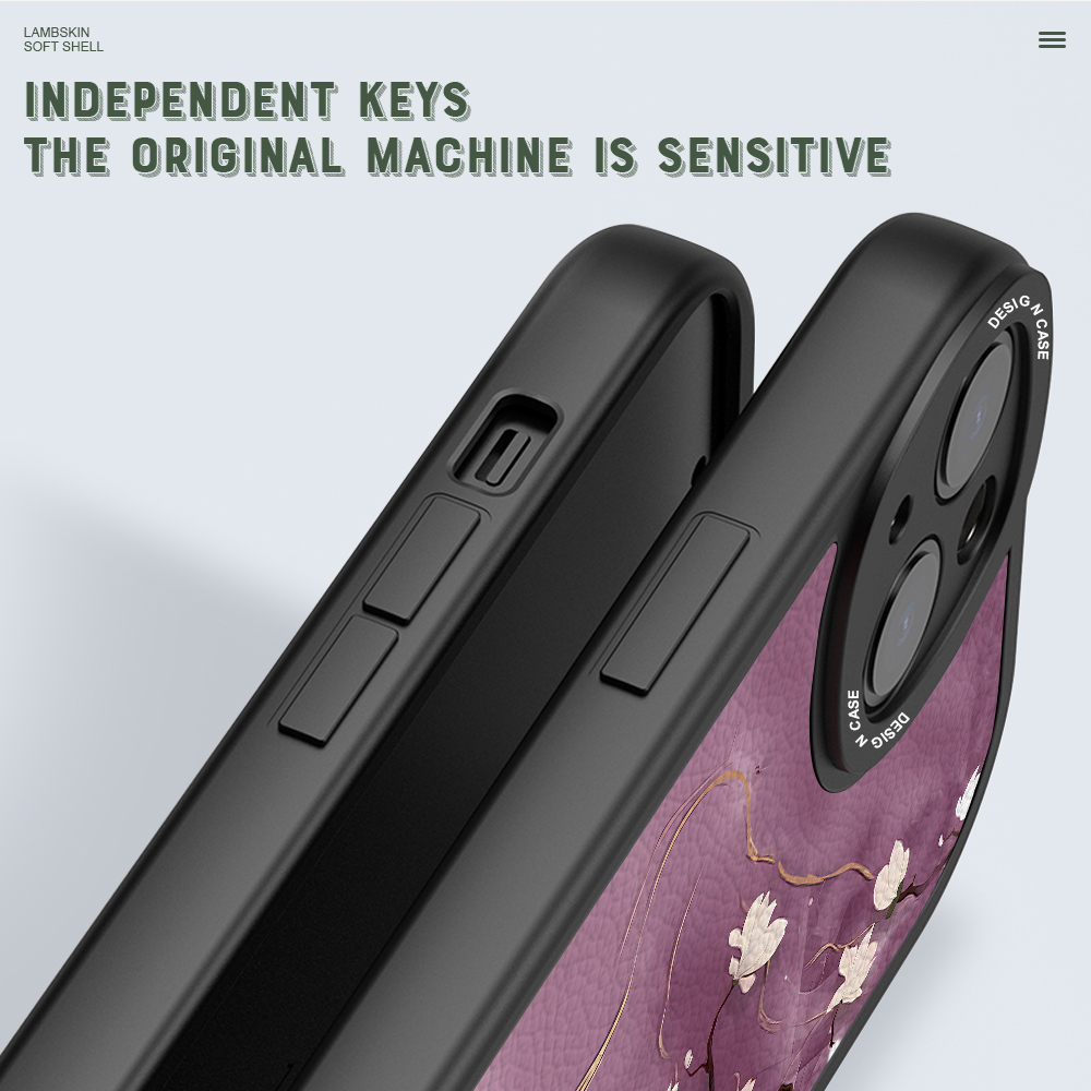 Jizetin for OPPO A31 2020 Back Cover Fragrance of Flowers Lambskin ...