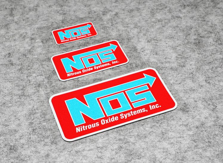 【Exclusive Offer】3 size Nitrous Oxide NOS System stickers Car racing ...