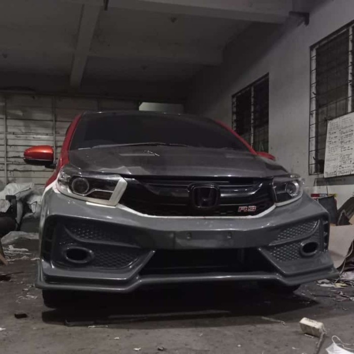 body kit Bodykit Mobilio Brio Type R depan aja GRT bodykit HIGH QUALITY ...