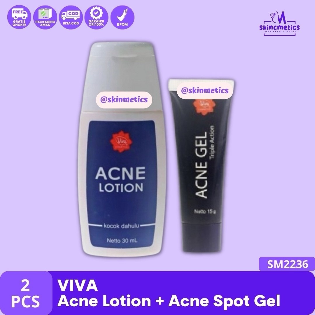 SM2236 VIVA Acne Spot Gel 15GR | Acne Lotion 30ML | Lazada Singapore
