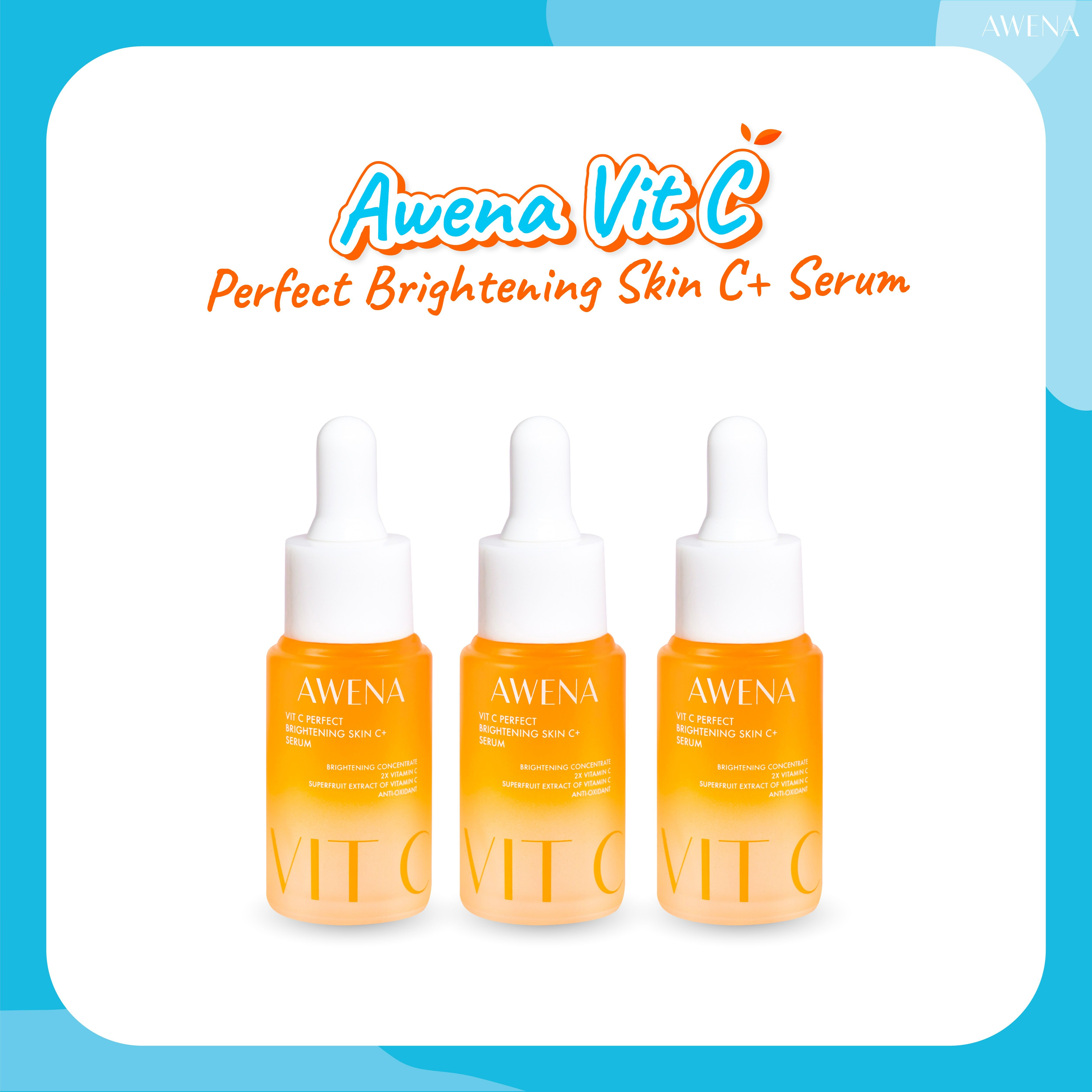 Awena Vit C Serum #เซรั่มแก้มกี้ 3 ขวด - Awena - ThaiPick