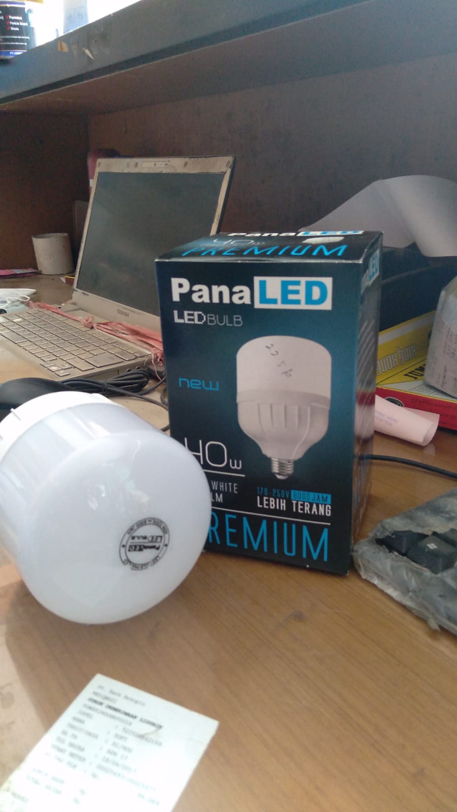 Lampu Bohlam Pana LED 40 WATT - - BOHLAM PUTIH 40 WATT - LAMPU LED 40 ...