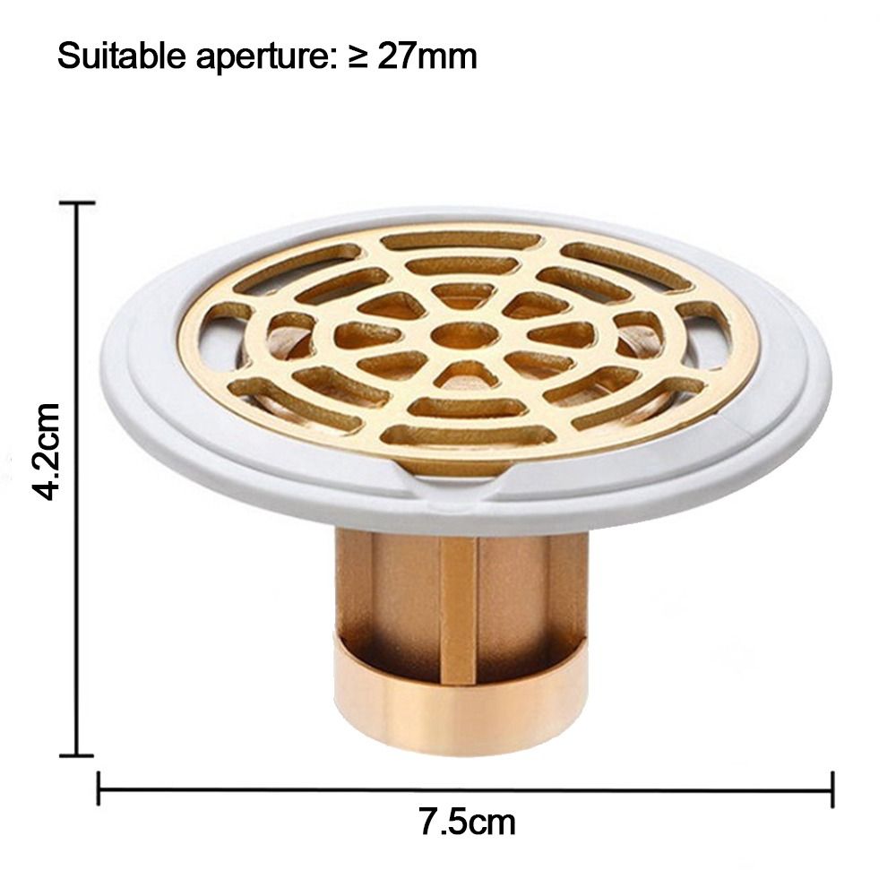Bathroom Accessories Sewer Shower Drainer Insect Proof Seal Drain Cover ...