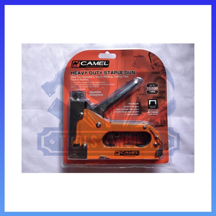 Staples Gun Camel Heavy Duty / Staple Stapler Tembak / Hekter Tacker ...