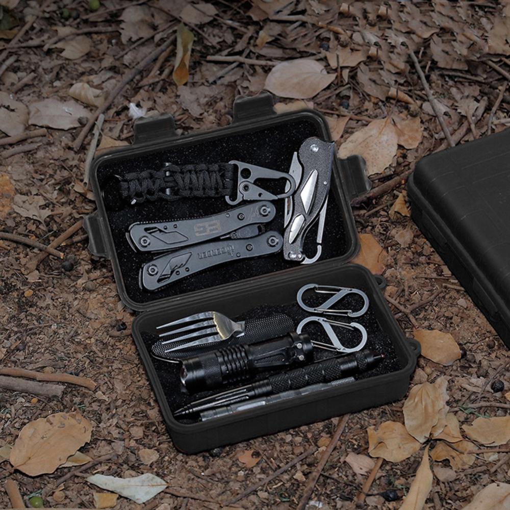 Outdoor survival EDC tool waterproof sealed storage bag portable ...