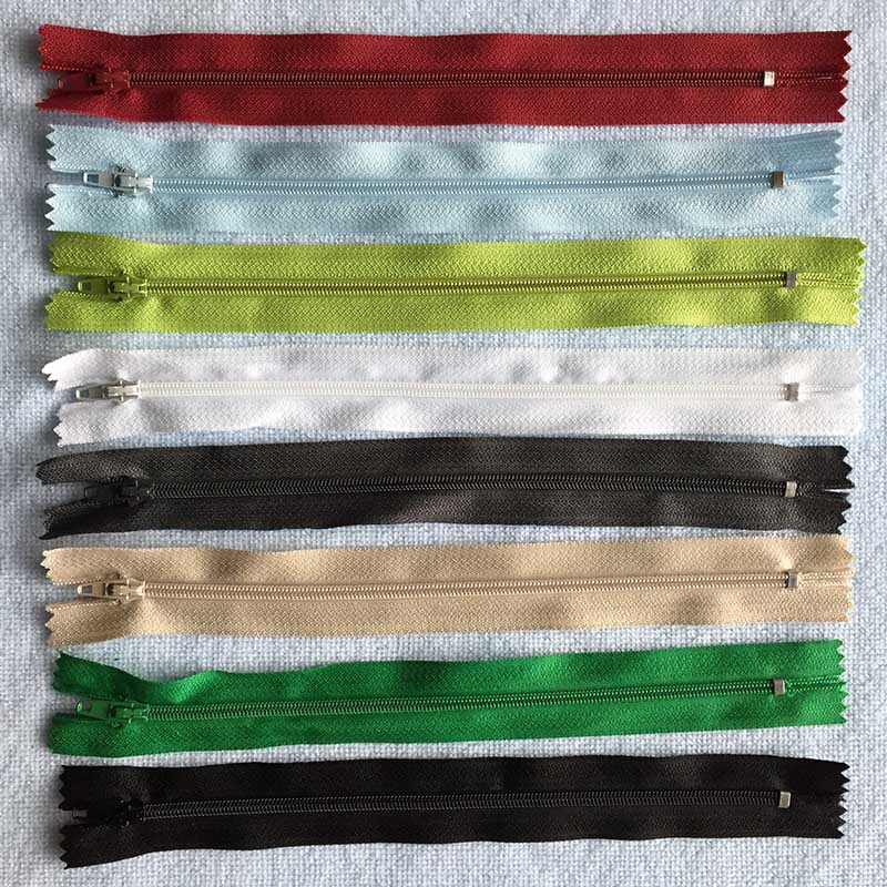 5 Piece 3 Nylon Coil Zipper Zip For Sewing Clothes Trousers Bags ...
