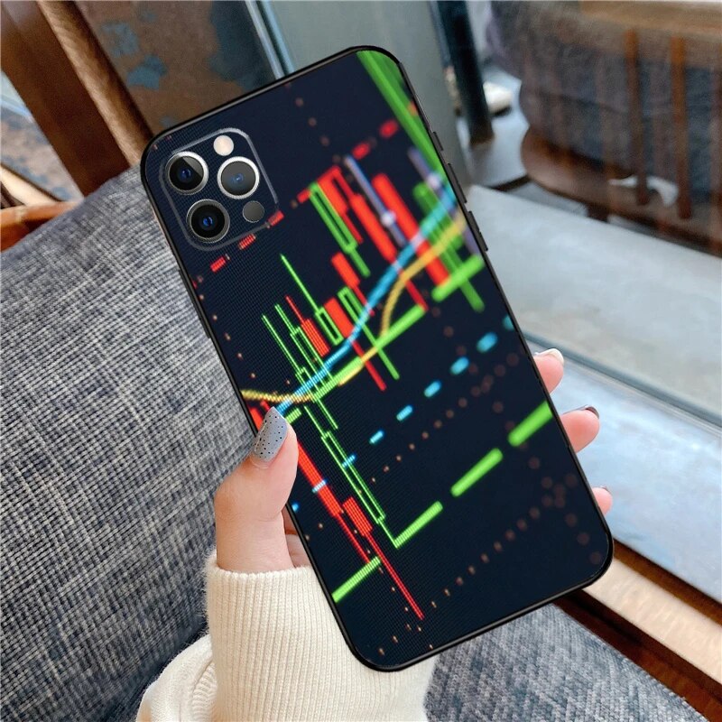 Trade Investment Forex Stock market Phone Case For iPhone 14 15 Pro Max ...