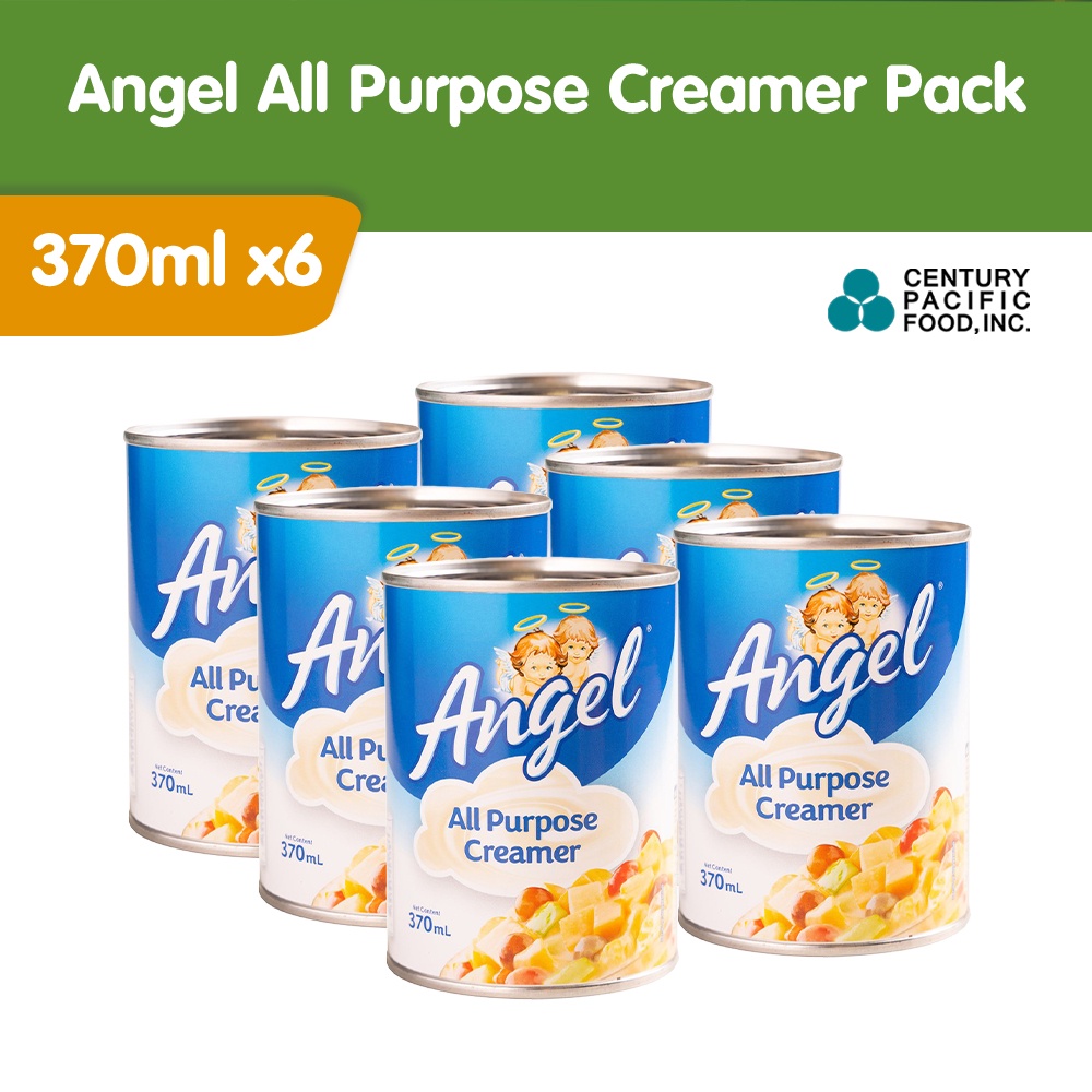 Angel All Purpose Creamer 370ml Pack of 6 | Lazada PH