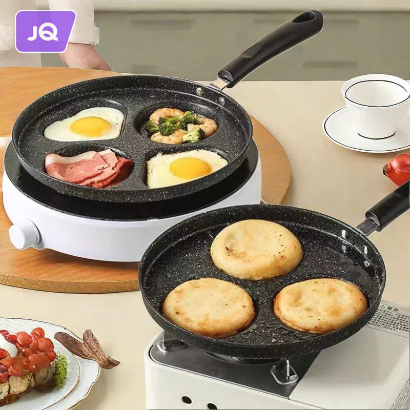 JOYNCLEON Maifanshi fried egg pan breakfast pan household four hole ...