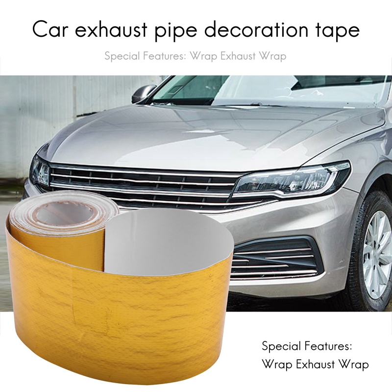 Reflect A Gold Thermal Tape Air Intake Heat Insulation Shield Wrap ...