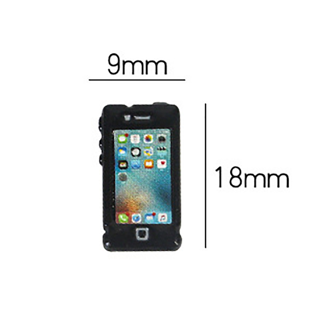 Rc Car Accessories Decoration Mini Metal Mobile Phone For 1/10 Rc Rock ...