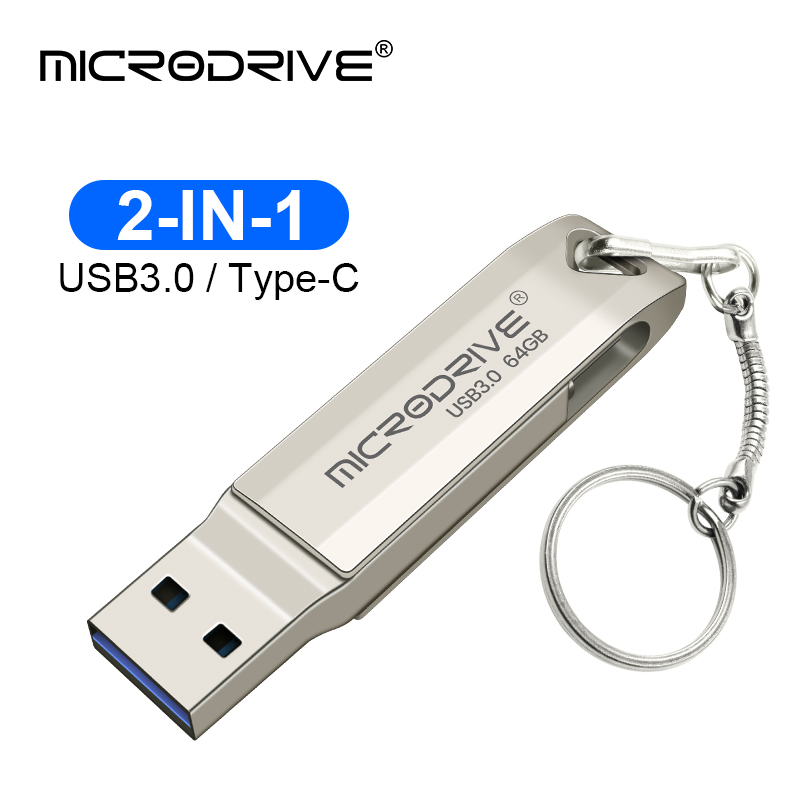 2 in 1 OTG USB 3.0 usb-C Flash Pen Drive Memory Stick Usb3.0 flash disk ...