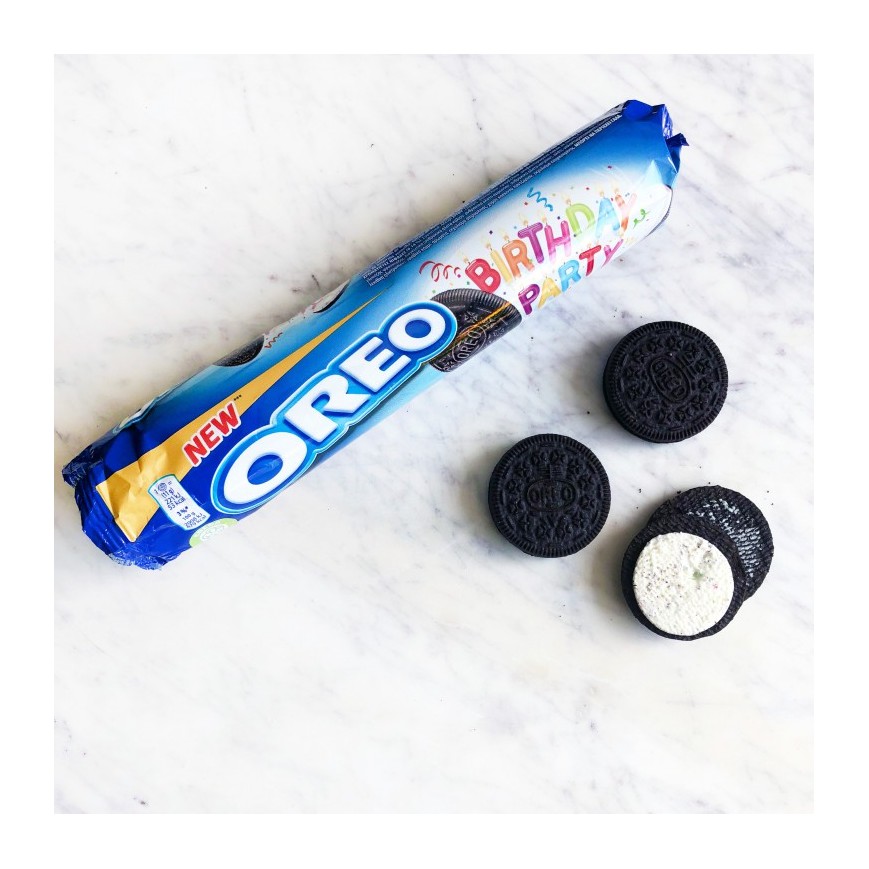 Oreo Birthday Party Sandwhich Biscuit 154g โอรีโอ เบิดร์เดย์ ปาร์ตี้ บิ ...