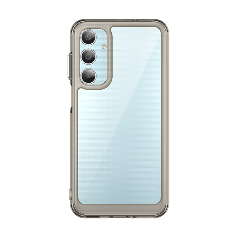 Samsung Galaxy M35 Clear Shockproof Phone Case,Bumper Hybrid ...