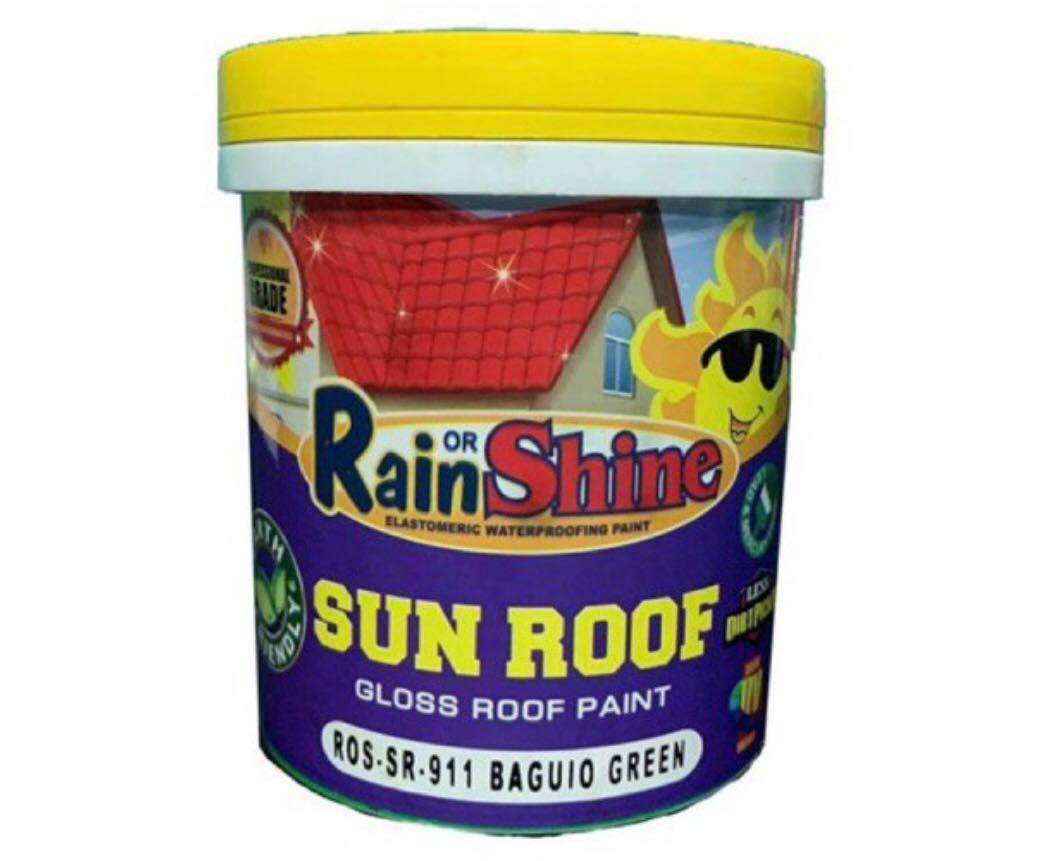 Rain or Shine Sun Roof Paints 4 Liter/ 1Gallon | Lazada PH