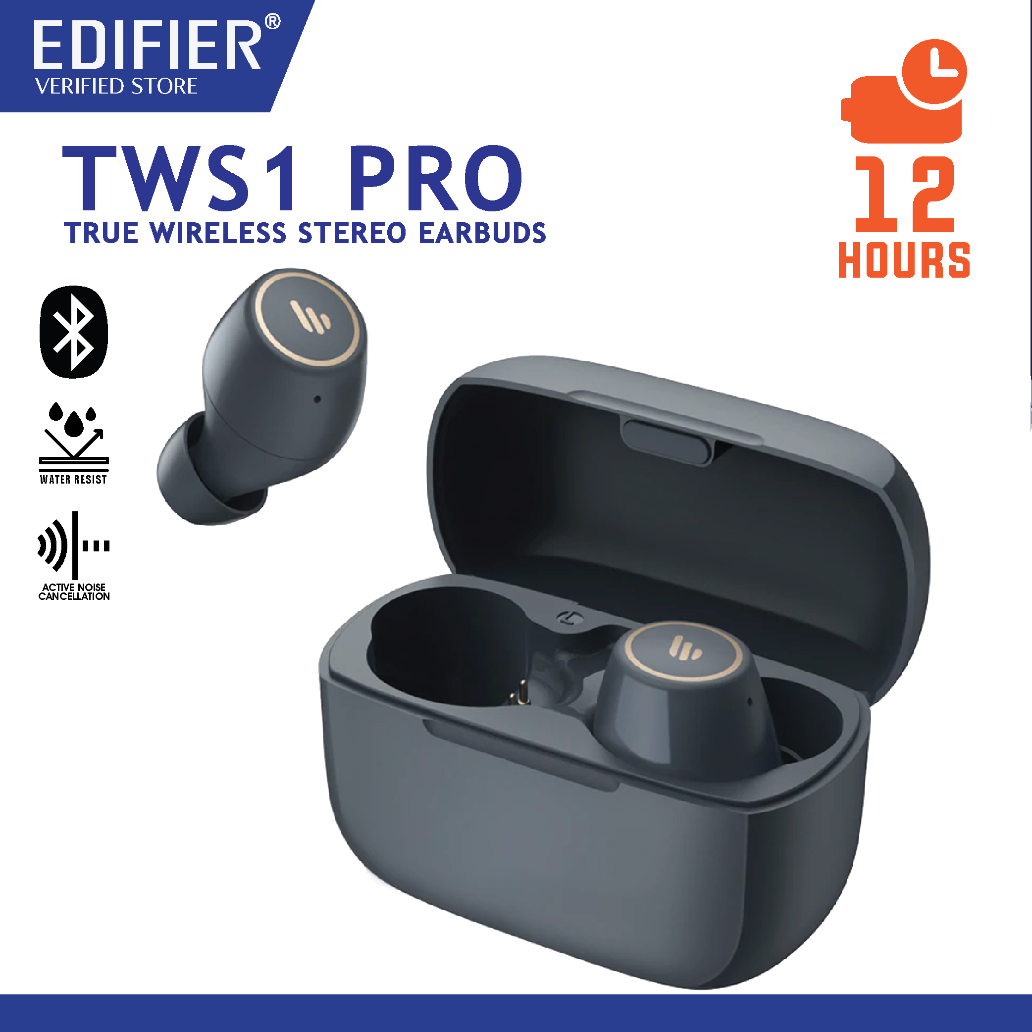 Edifier TWS1 Pro True Wireless Stereo Earbuds | Lazada PH