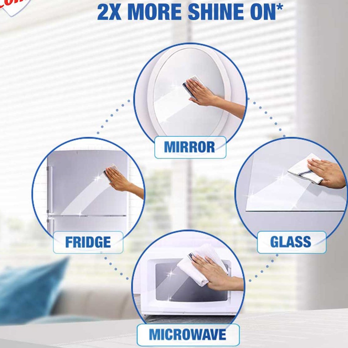 LFO ClearX Rocket Glass Cleaner Foam Spray Wipe Window Mirror Cleaning ...