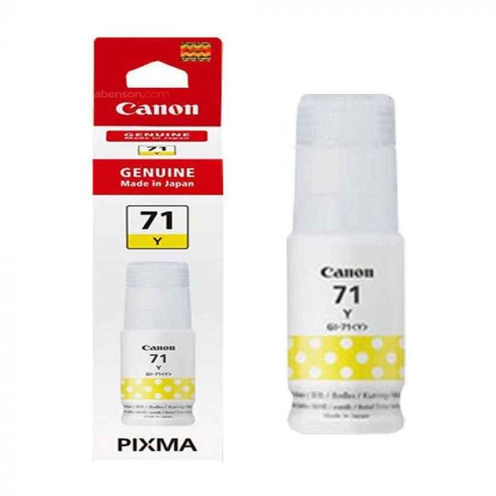 หมึกเติม ของแท้ Canon GI-71 PGBK C M Y Ink Bottle มีกล่อง Canon ...
