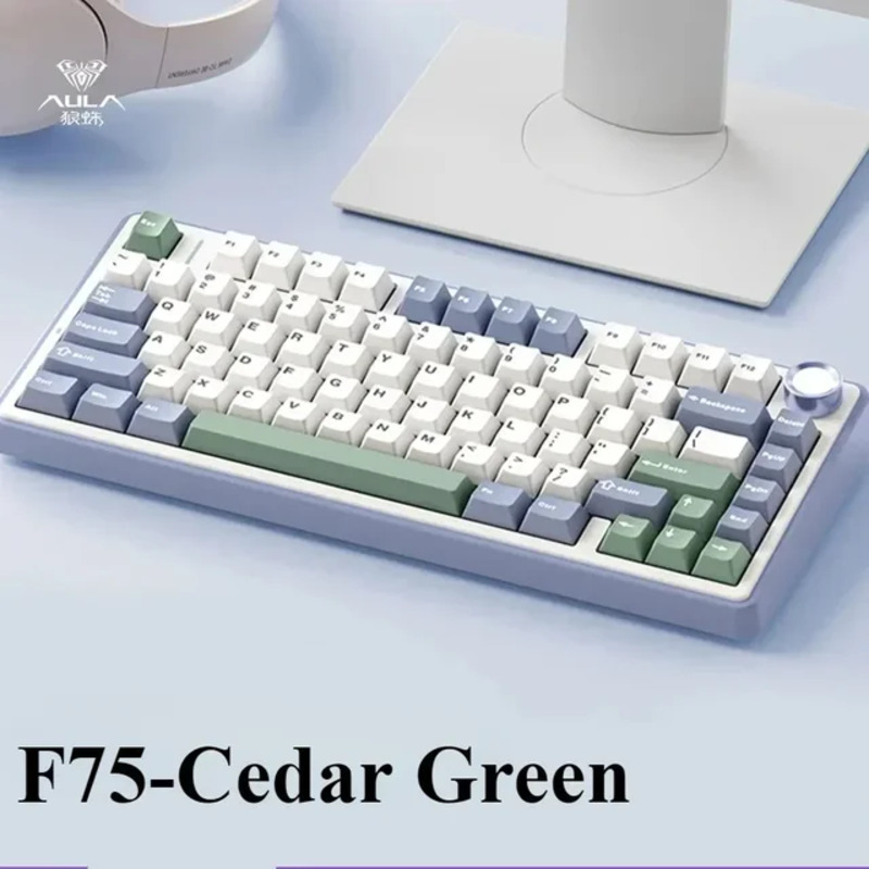 AULA F75 Reaper Crescent Switch nical Keyboards Hot Swap Gaming ...