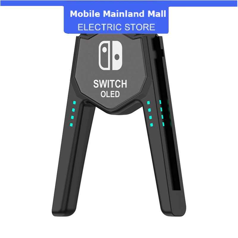 V-shaped Charging Grip Nintendo Switch Joy-Con Charging Stand With LED ...