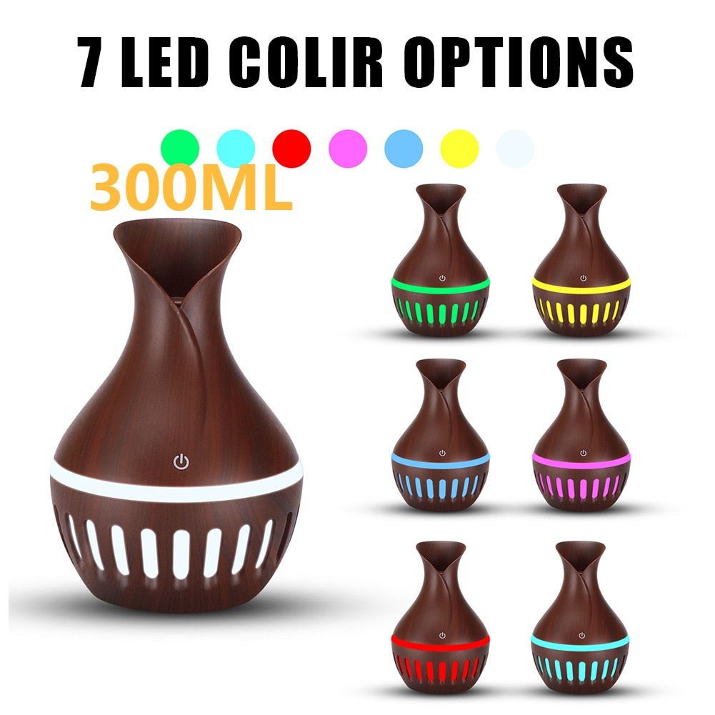 รวมทุกแบบ Mini Aroma Diffuserเครื่องเพิ่มความชื้น เครื่องพ่นควันอโรม่า ความจุ 130 ml. กะทัดรัด ...