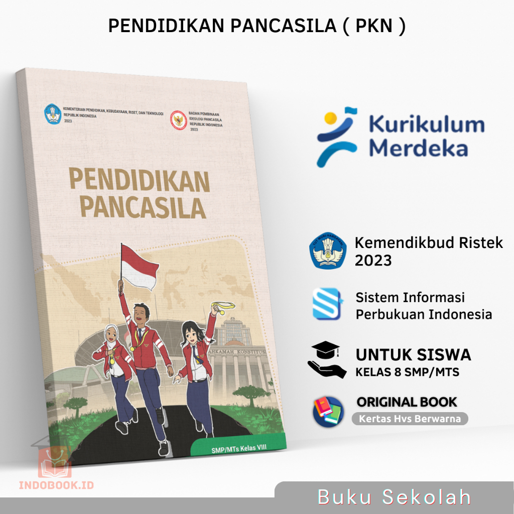 Buku Siswa Paket PKN Kelas 8 VIII SMP/MTs Kurikulum Merdeka 2023 Buku Mata Pelajaran Pendidikan ...