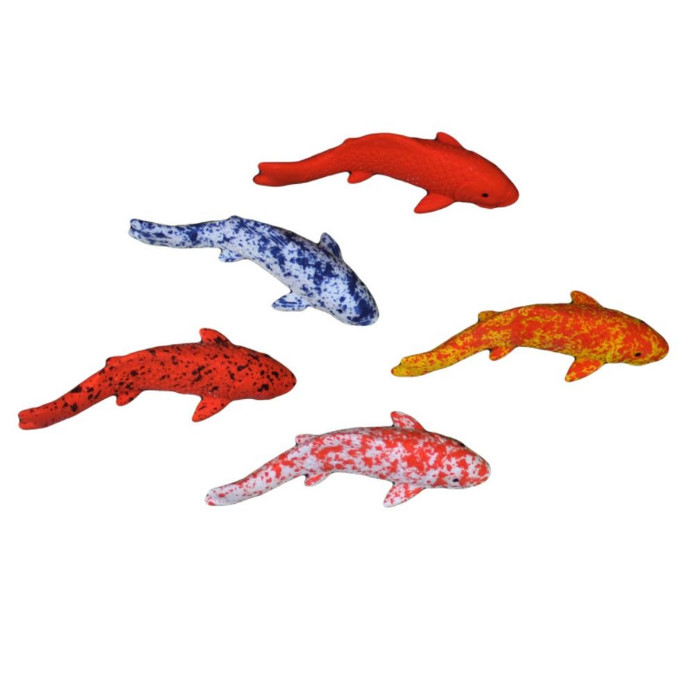 Party Supplies Cartoon Mini Koi Fish Ornament Simulation Resin Crafts ...