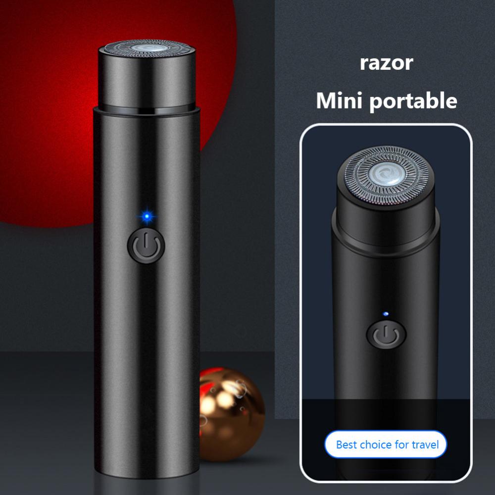 Mini Electric Beard Shaver Rechargeable Portable Beard Shaving Machine ...