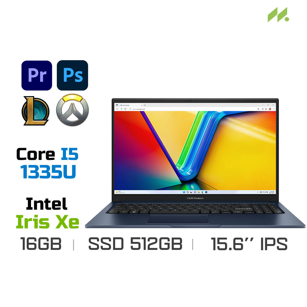 Laptop Asus Vivobook 15 X1504VA-NJ070W (i5-1335U Iris Xe Graphics Ram ...
