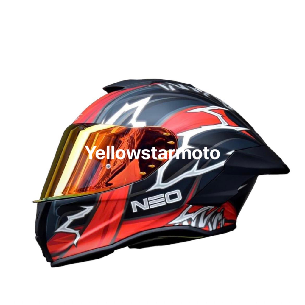 Spyder Neo Full-Face Helmet Ronin G Energy S1 Free Clear Visor | Lazada PH