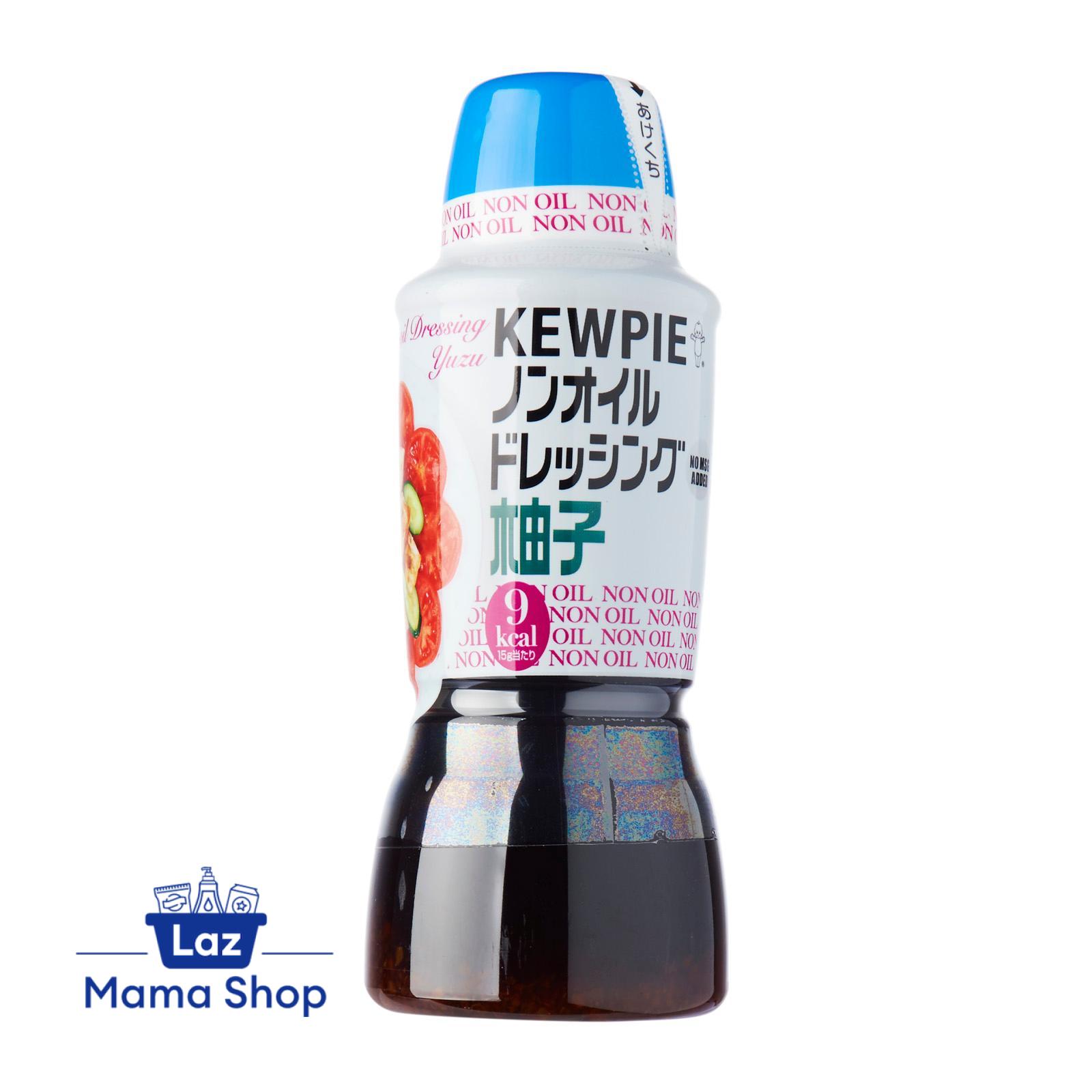 Kewpie Non-Oil Dressing Yuzu Citrus (No Msg) 380ML Grocery (Laz Mama ...