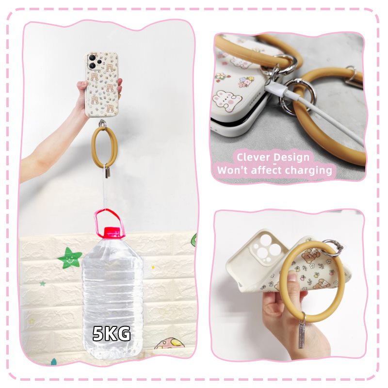 protective case cute Phone Case For Redmi12 4G bracelet ring Simplicity ...