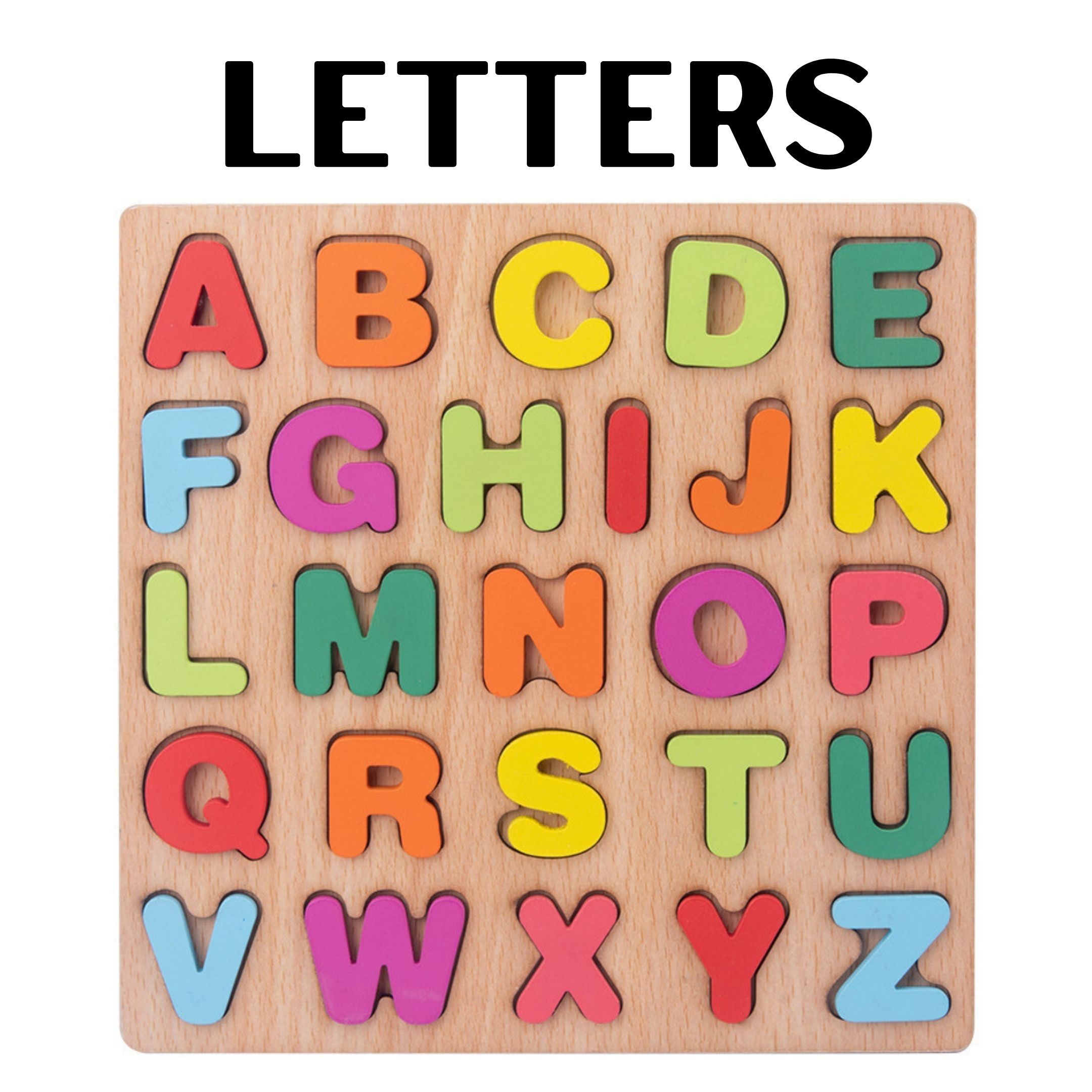 ZX HOMES Learning Alphabet Letters, Numbers Educational Puzzles ...