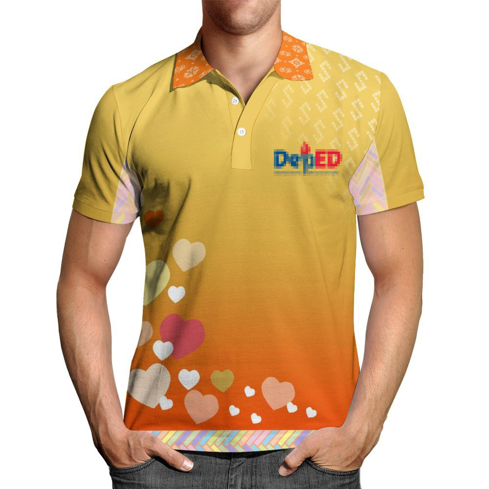 DEPED MATATAG POLO UNIFORM FULL SUBLIMATION POLO-Shirt FOR Men AND ...