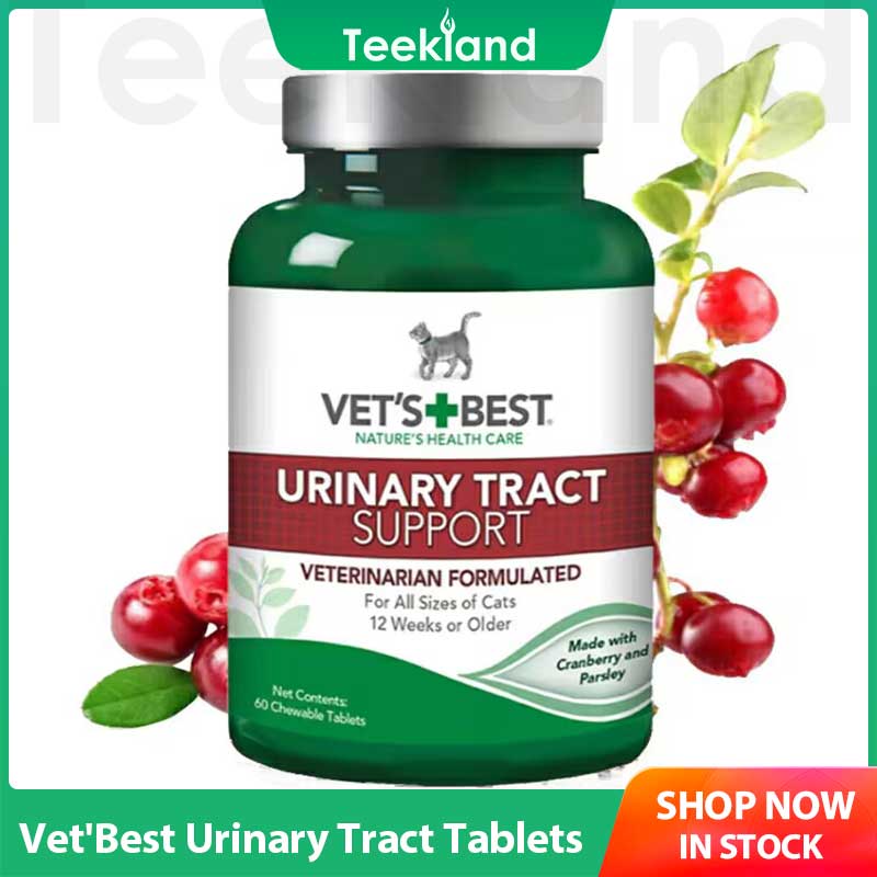 Vet'Best Urinary Tract Support for Cats Relieving Urinary Tract ...