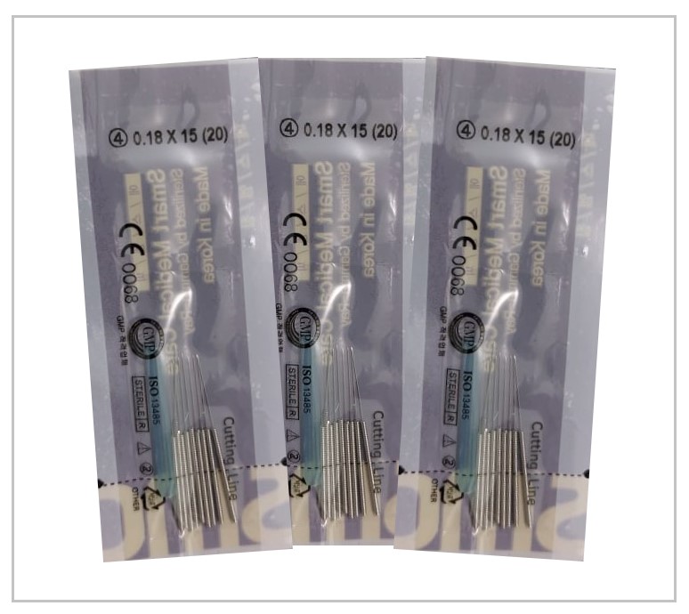 "SMC" FACIAL ACUPUNCTURE NEEDLES, 1000NEEDLES PER BOX, MADE IN KOREA ...