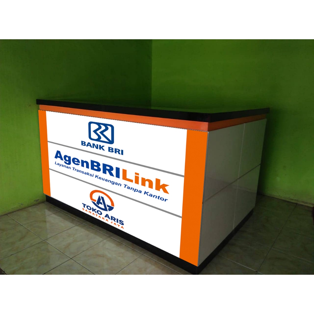 STIKER VINYL MEJA BRILINK UKURAN CUSTOM | Lazada Indonesia