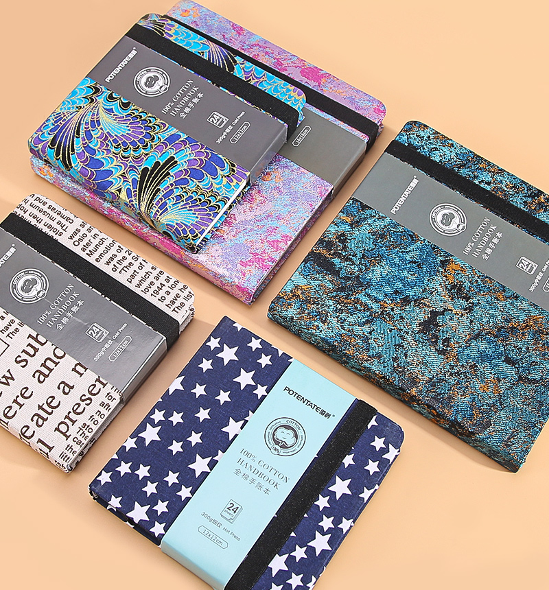 POTENTATE 100% Cotton Watercolor Book Square Sketchbook 300g Art ...