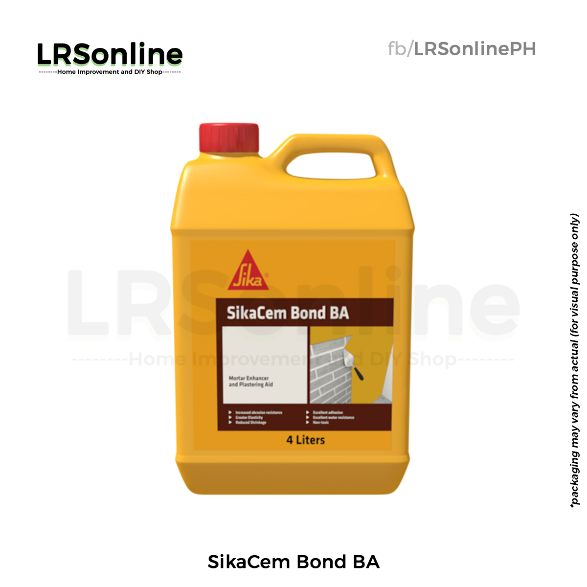 SikaCem Bond BA - 4Lt gallon | Lazada PH