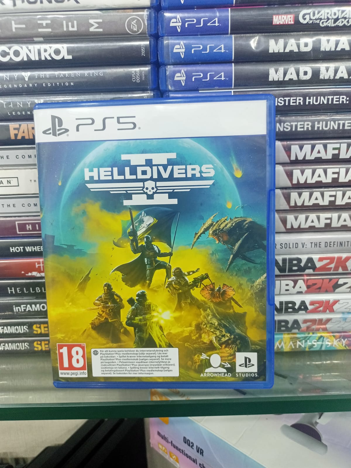 PS5 DVD HELL DIVERS 2 PLAYSTATION 5 GAME HELL DIVERS 2 | Daraz.pk