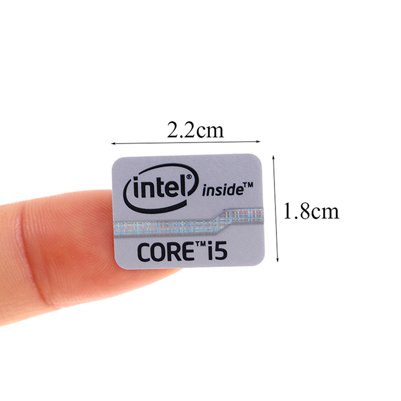 【Hot demand】 5pcs Performance Label Sticker Logo Intel Core Four- Core ...