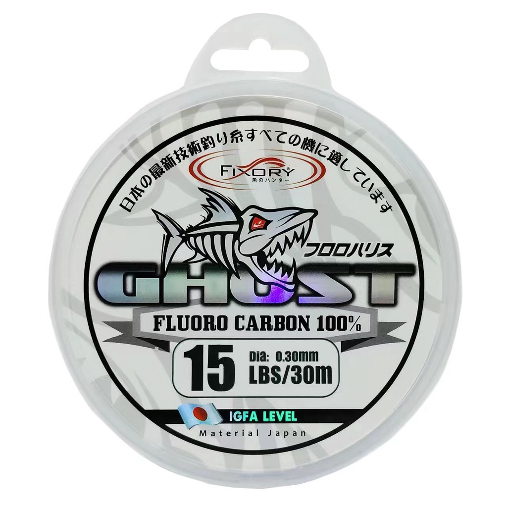 FIXORY GHOST 100% FLUOROCARBON LEADER | Lazada