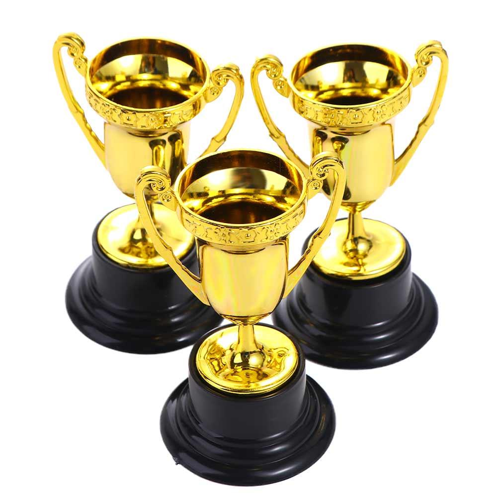 5Pcs Children Toys Sports Award Plastic Reward Trophy Mini Trophy Small ...