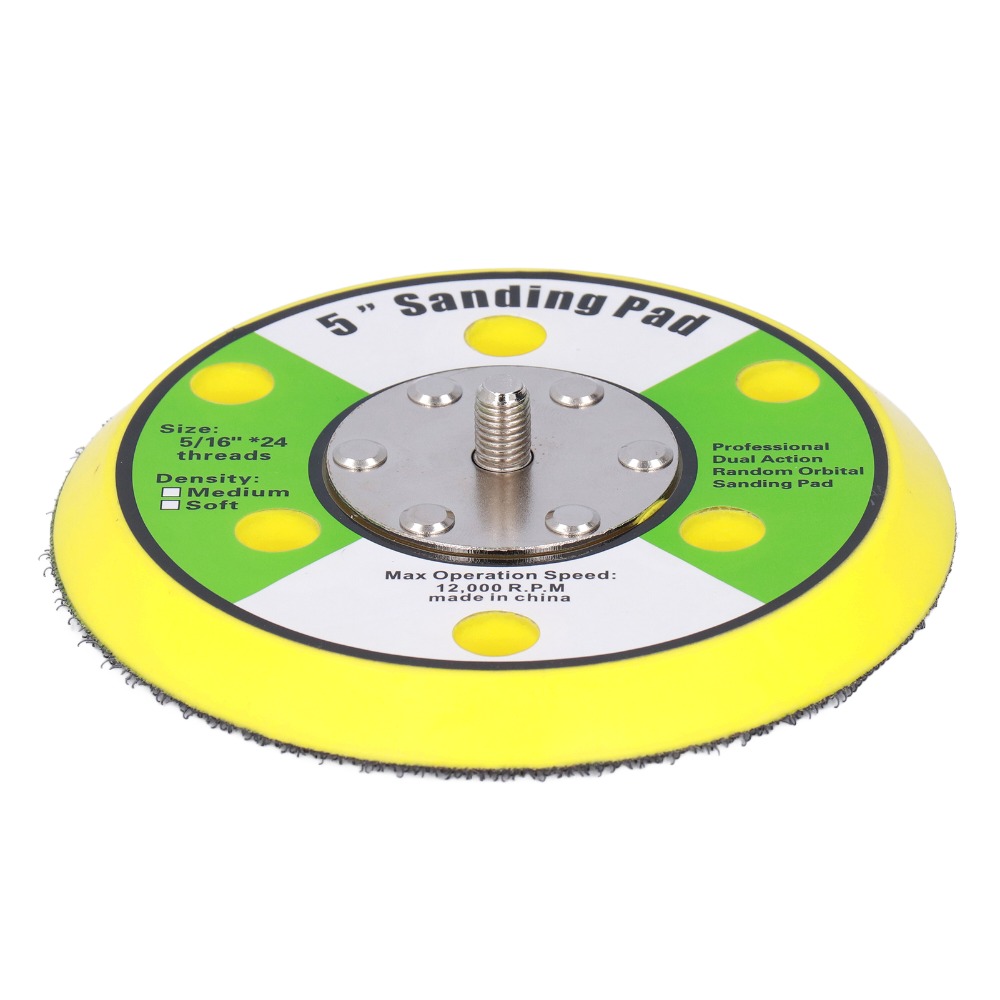 Professional 5 Inch Sanding Pad PU Backin Hook Loop Backing Plate ...