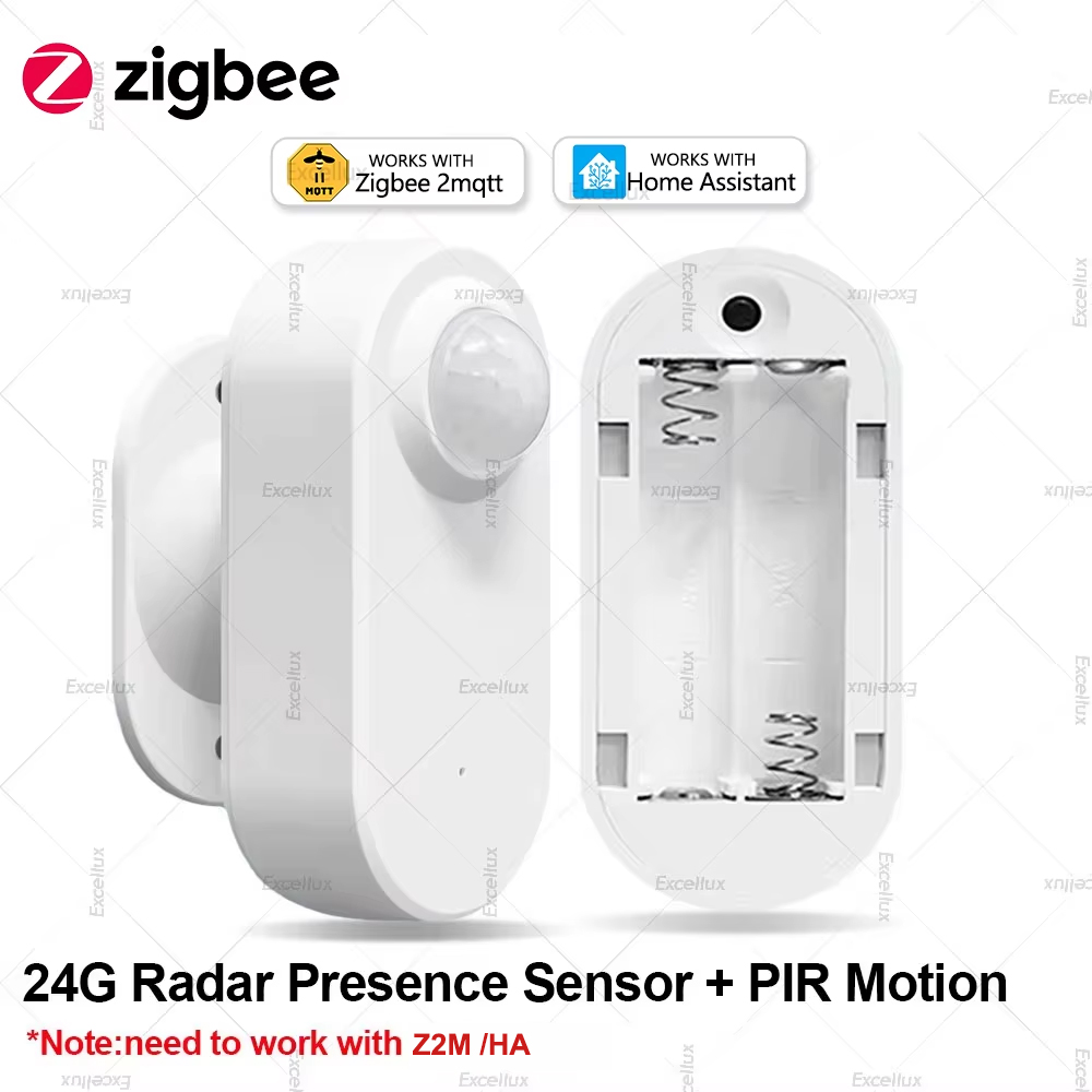 24G Zigbee Human Presence Sensor MmWave Radar With Motion Luminance ...