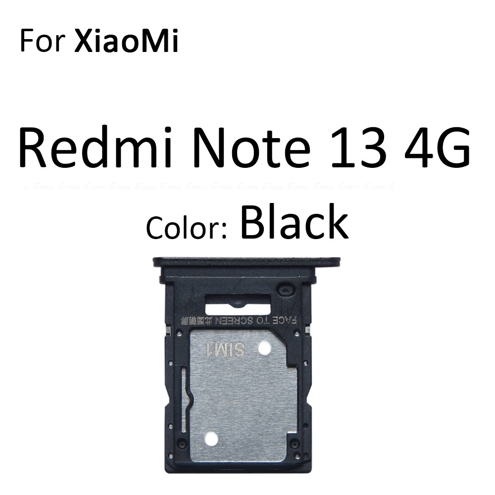 Sim Card Tray Socket Slot Reader Adapter For XiaoMi Redmi Note 13 4G 5G ...