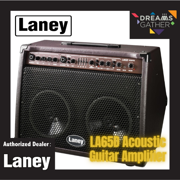 LANEY LA65D ACOUSTIC / VOCAL AMPLIFIER (ACOUSTIC AMPLIFIER) | Lazada