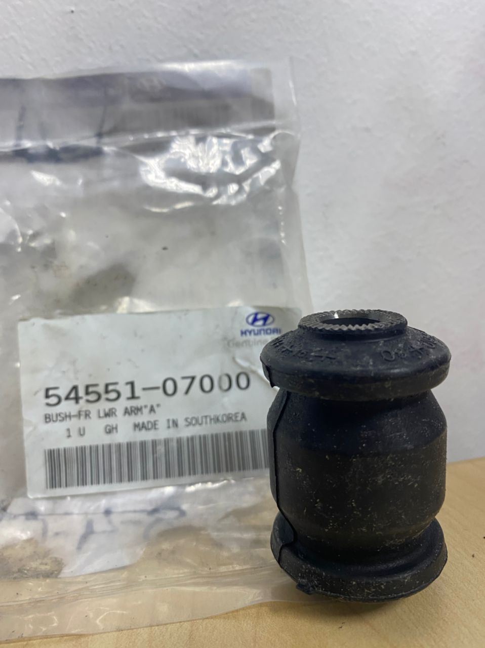 LOWER ARM BUSH (SMALL) GENUINE PART (ORIGINAL) [54551-07000] HYUNDAI ...