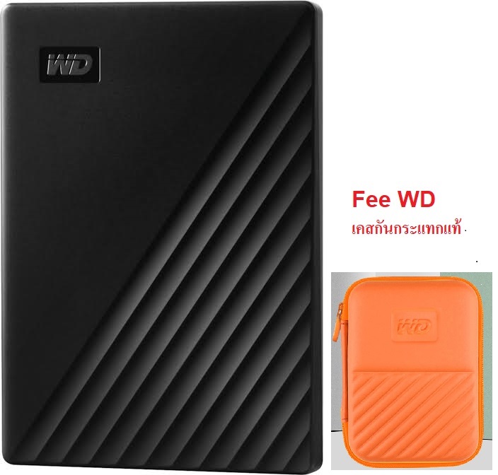 WD 5TB External Harddisk USB3.0 แถมกระเป๋า WD แท้ (Free Case Bag WD ...