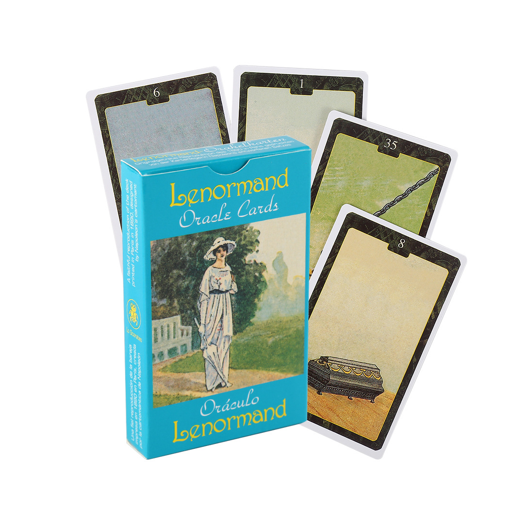 【Hot demand】【Hot demand】Mini lenormand oracle cards with paper manual ...